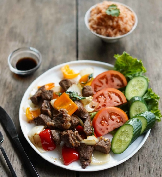Bo Luc Lac Recipe - Vietnamese Shaking Beef