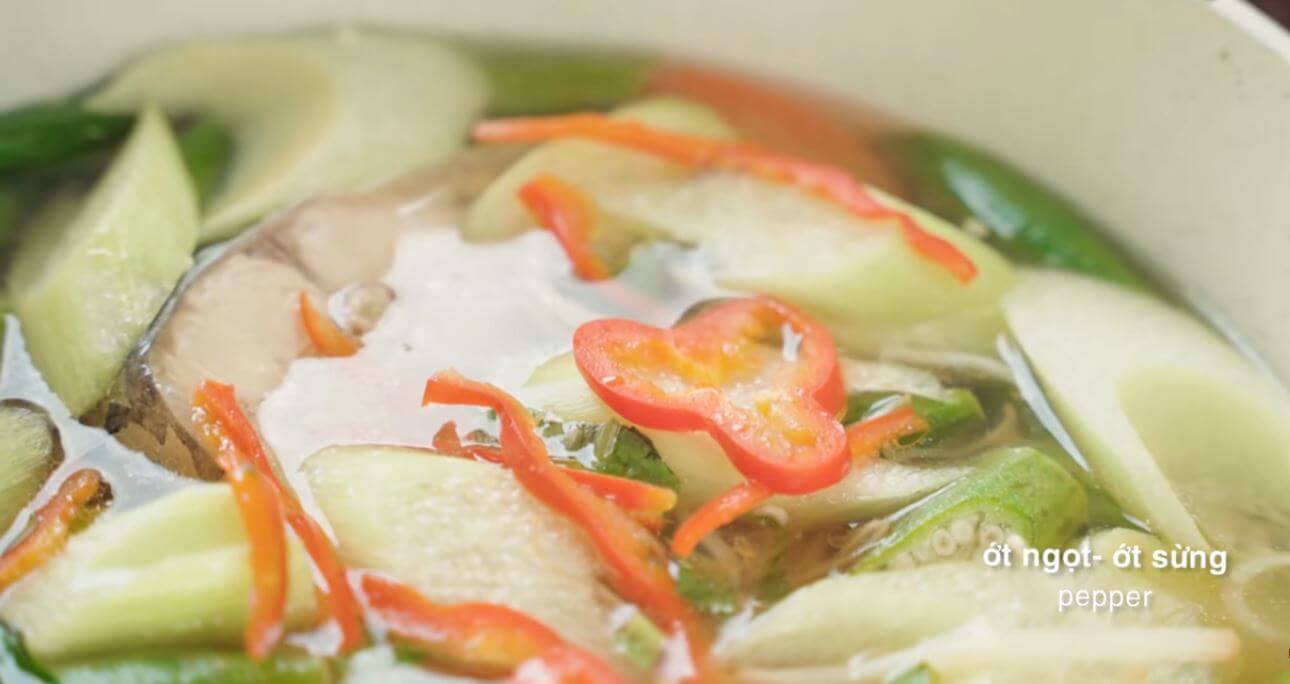 Canh Chua Ca - Vietnamese Sweet & Sour Fish Soup Recipe