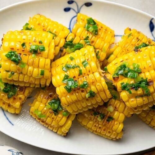 Vietnamese Grilled Corn Recipe (Bap Nuong Mo Hanh)