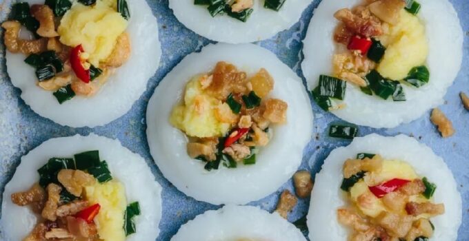 Bánh Bèo Recipe - Vietnamese Steamed Rice Cakes