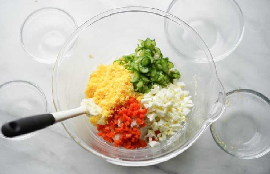 (Gamja Salad) - Korean Potato Salad Recipe