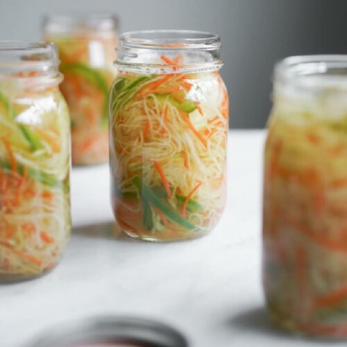 Authentic Atchara Recipe (Filipino Pickled Papaya)