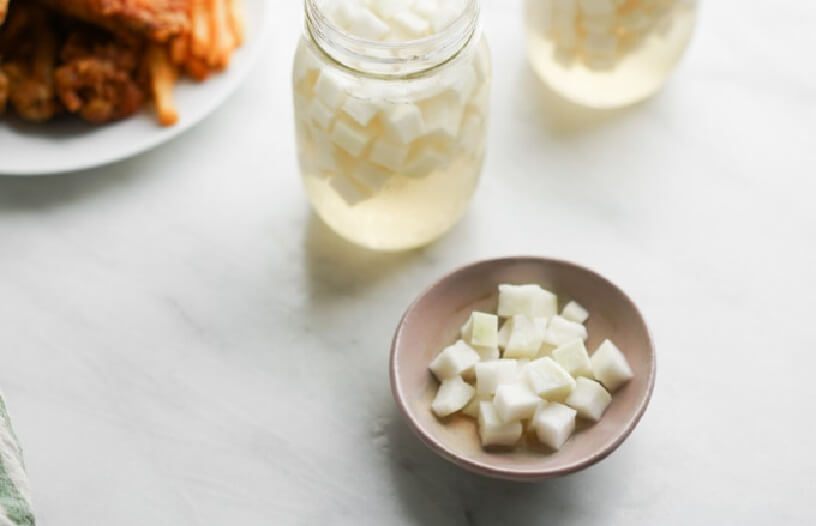 Chicken-Mu: Korean Pickled Radish Recipe
