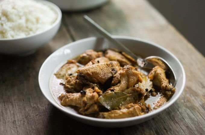 Filipino Braised Chicken Adobo Recipe (Adobong Manok)