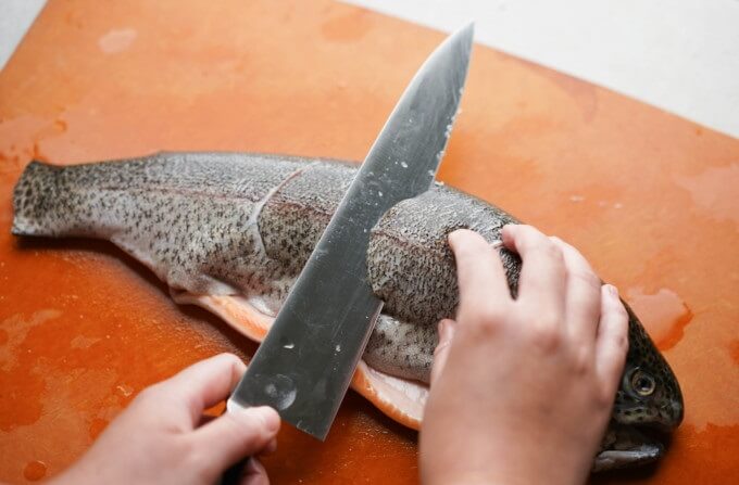 Grilled Whole Fish Recipe (Gas Grill / Charcoal Grill)