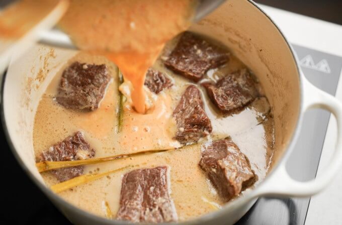 Thai Panang Curry Recipe w/ Tender Beef Short Ribs