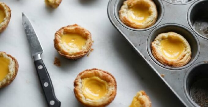 Shortcut Egg Tart Recipe (Ver: Dim Sum Style)