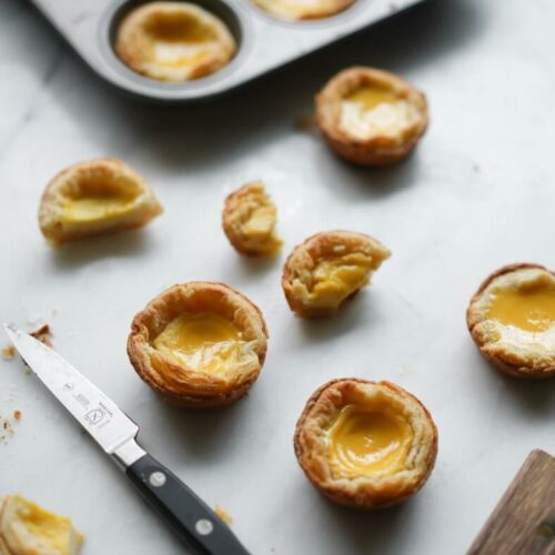 Shortcut Egg Tart Recipe (Ver: Dim Sum Style)